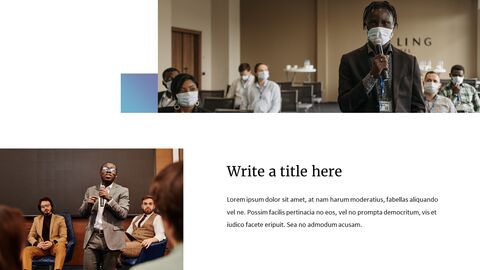 Business Conference presentation slide design