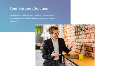 Business Conference presentation slide design