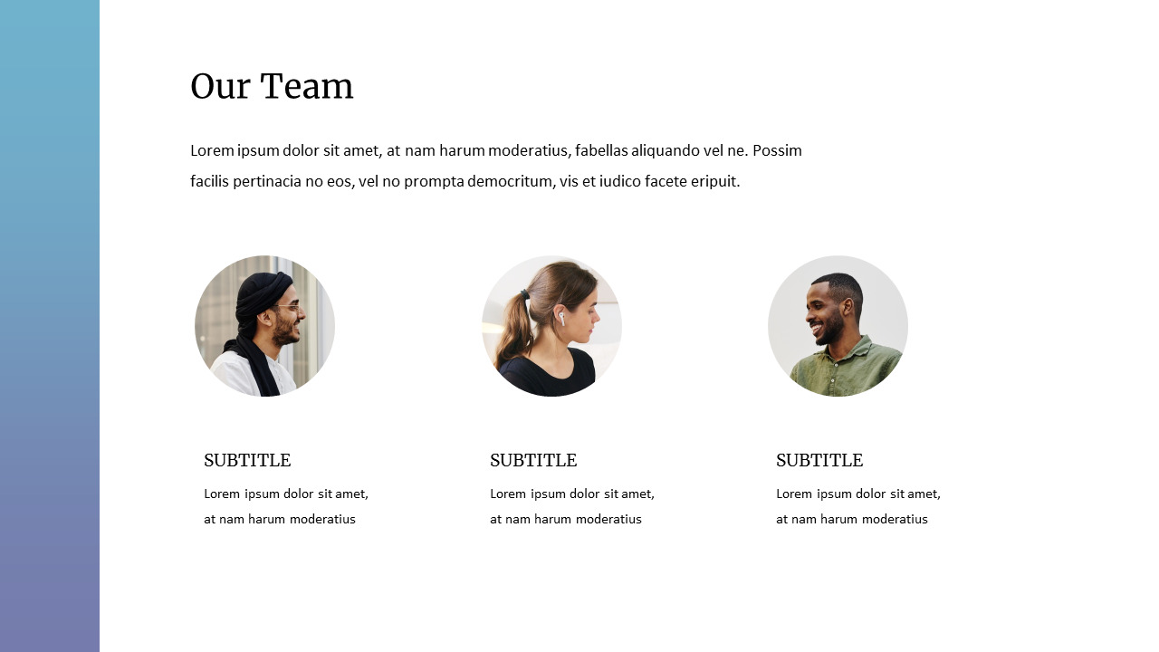 Business Conference presentation slide design