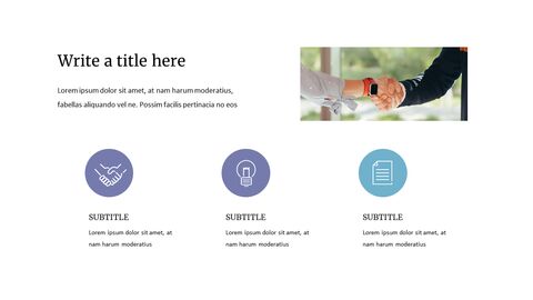 Business Conference presentation slide design