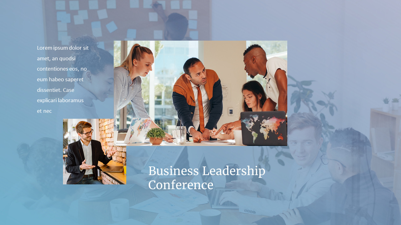 Business Conference presentation slide design