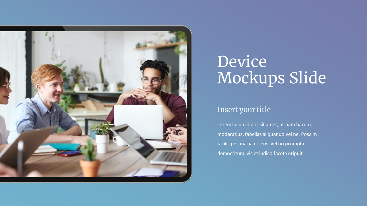 Business Conference presentation slide design