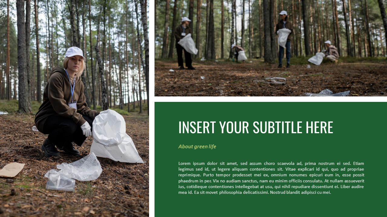 Go Green Best Google Slides|Lifestyle