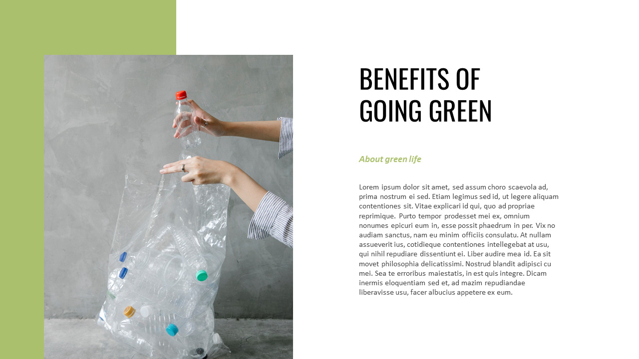 Go Green Best Google Slides|Lifestyle