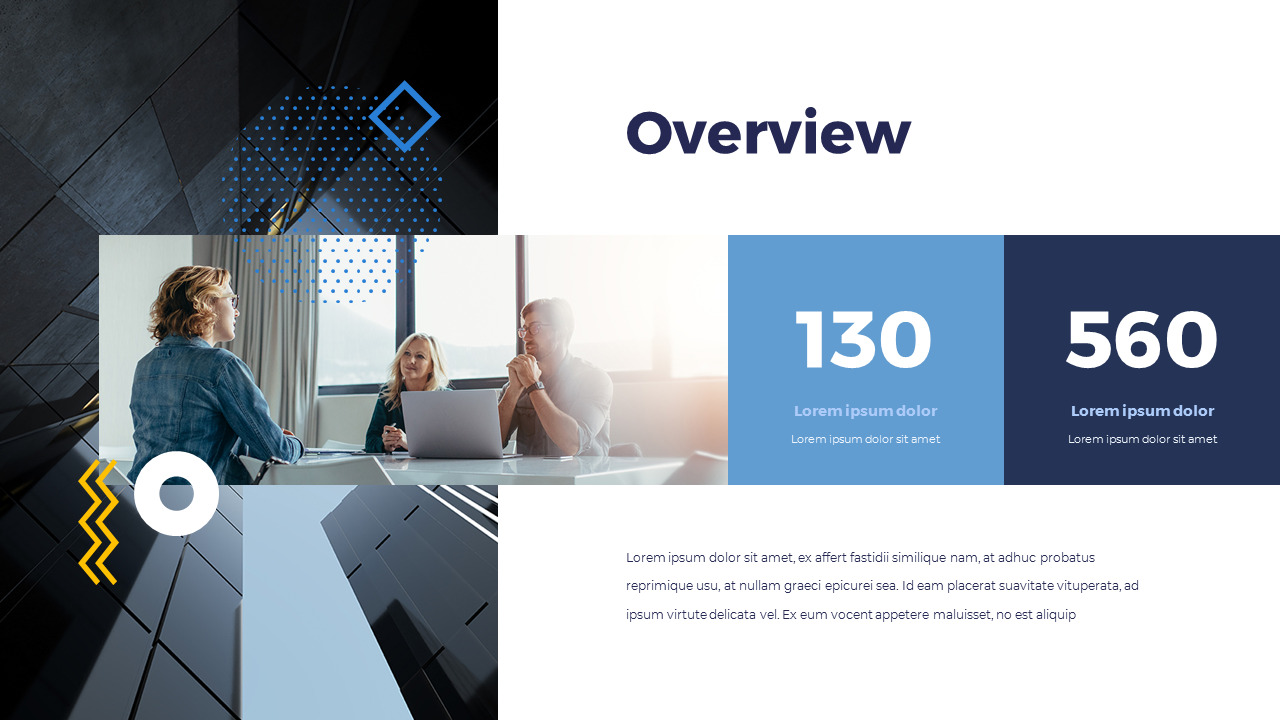 Business Review template google slides
