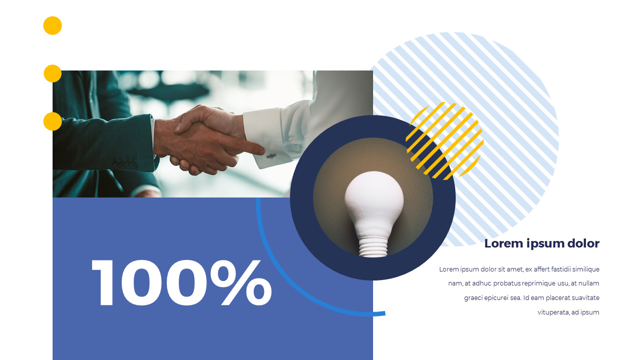 Business Review template google slides