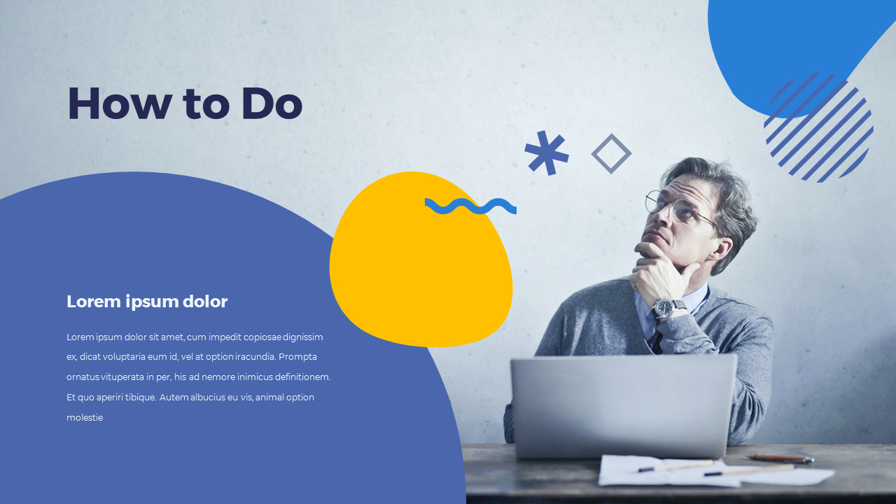 Business Review template google slides