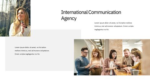 Communication Agency presentation slide design|Business|Google