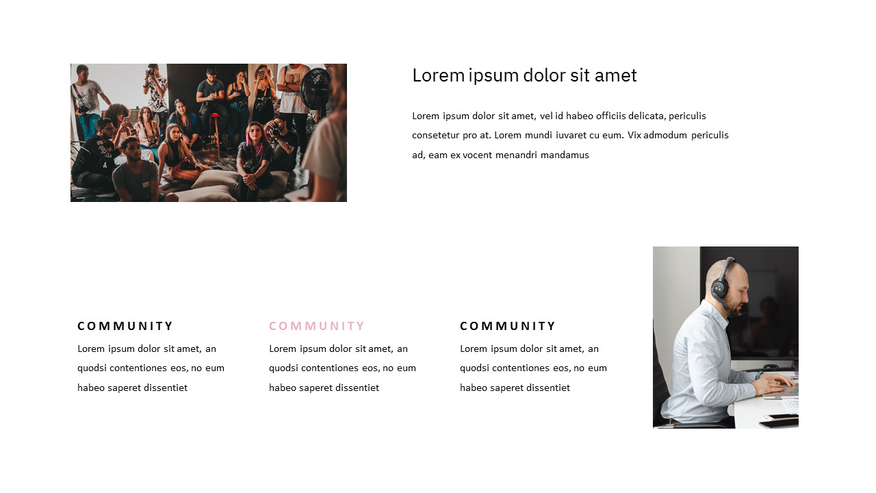 Communication Agency presentation slide design|Business|Google