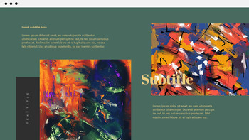 Digital Art PowerPoint Design Download|IT/Commerce|Templates