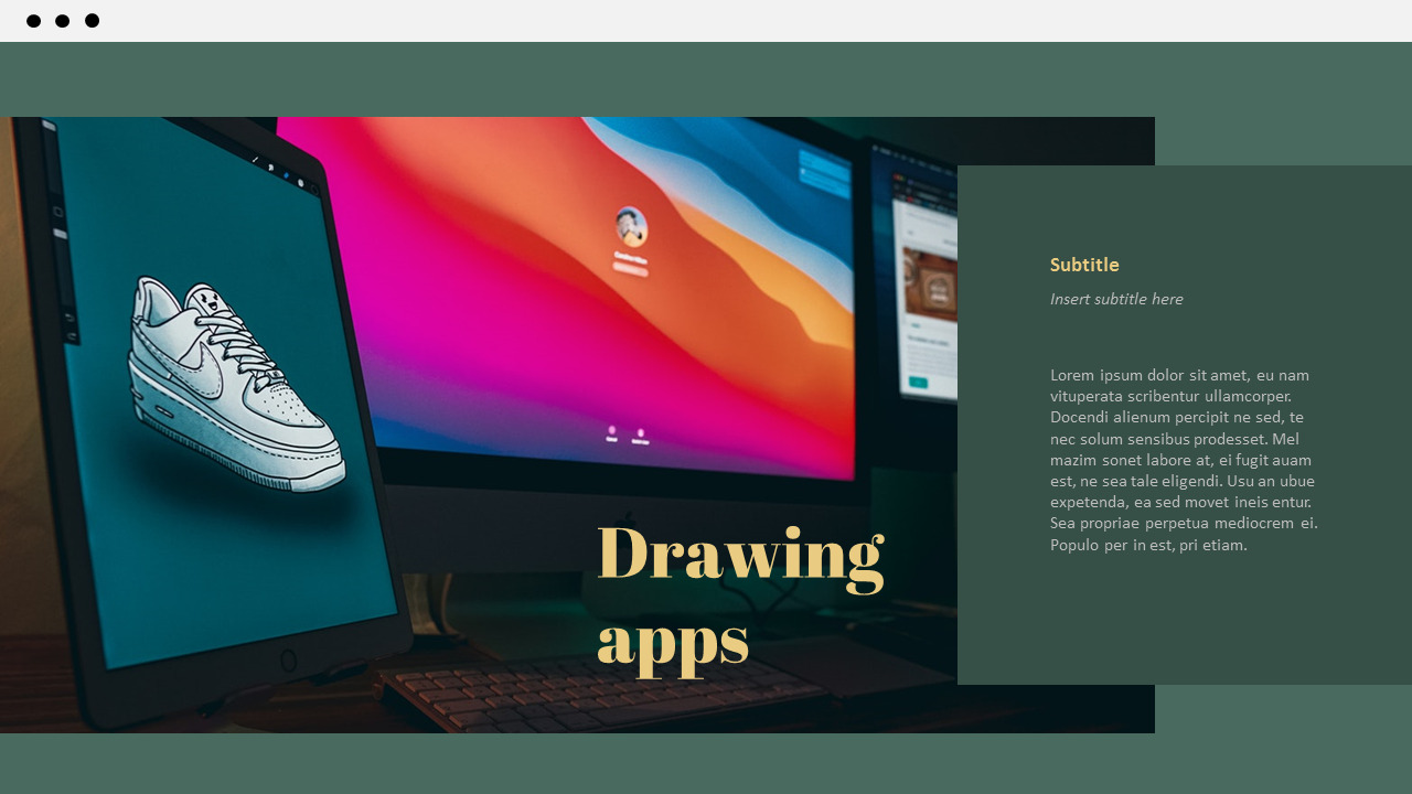 Digital Art PowerPoint Design Download|IT/Commerce|Templates