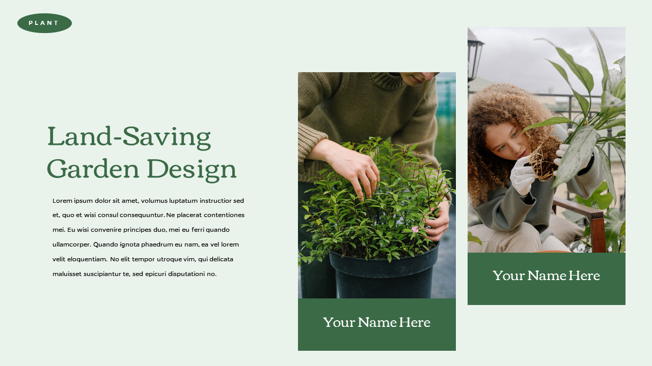 Planting Trees Slide Presentation|Lifestyle|PPT Templates