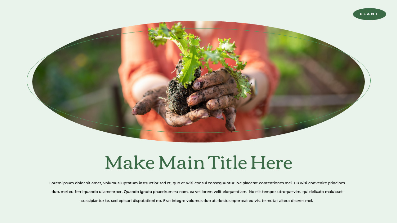 Planting Trees Slide Presentation|Lifestyle|PPT Templates