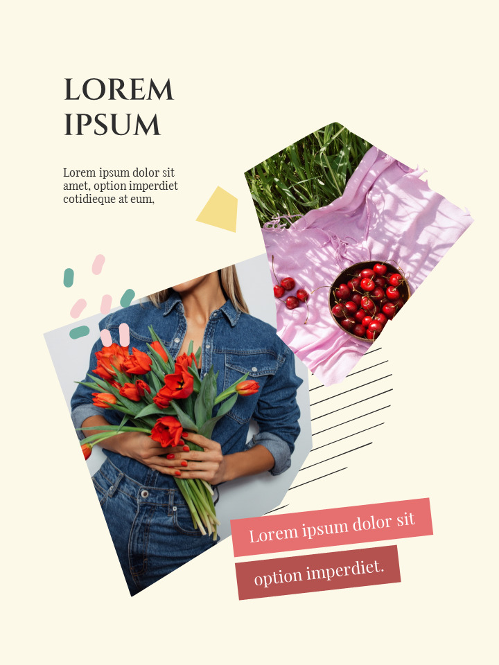 Spring Flower Theme Google presentation