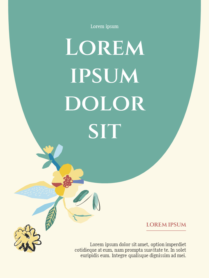 Spring Flower Theme Google presentation