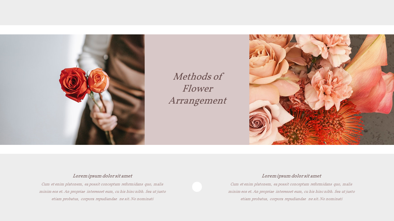 Florist Shop Theme PPT Templates