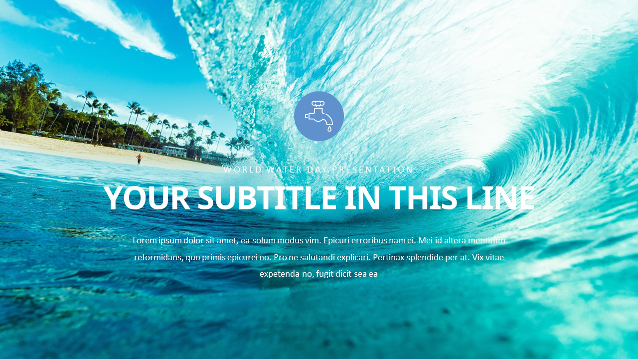 World Water Day PowerPoint Design|Lifestyle|Templates