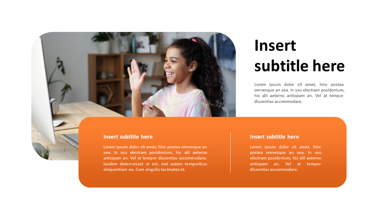Education for all children Simple Google Slides