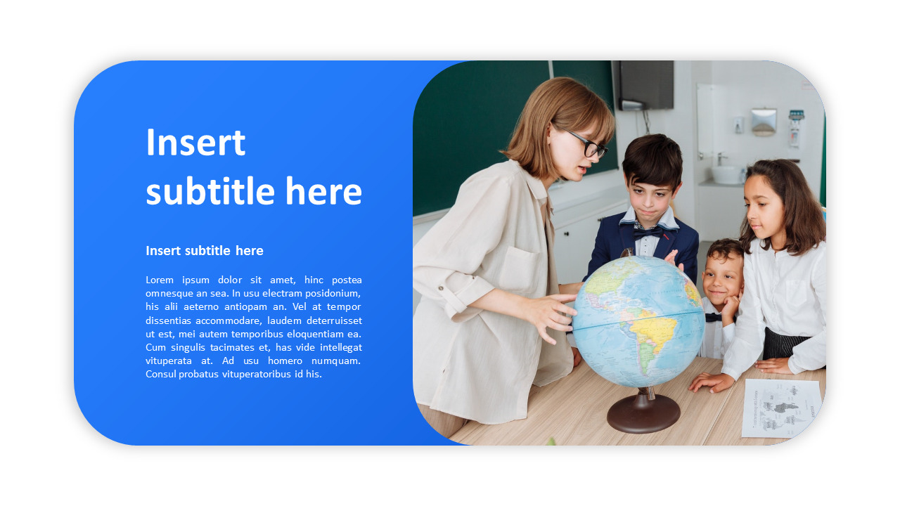 Education for all children Simple Google Slides