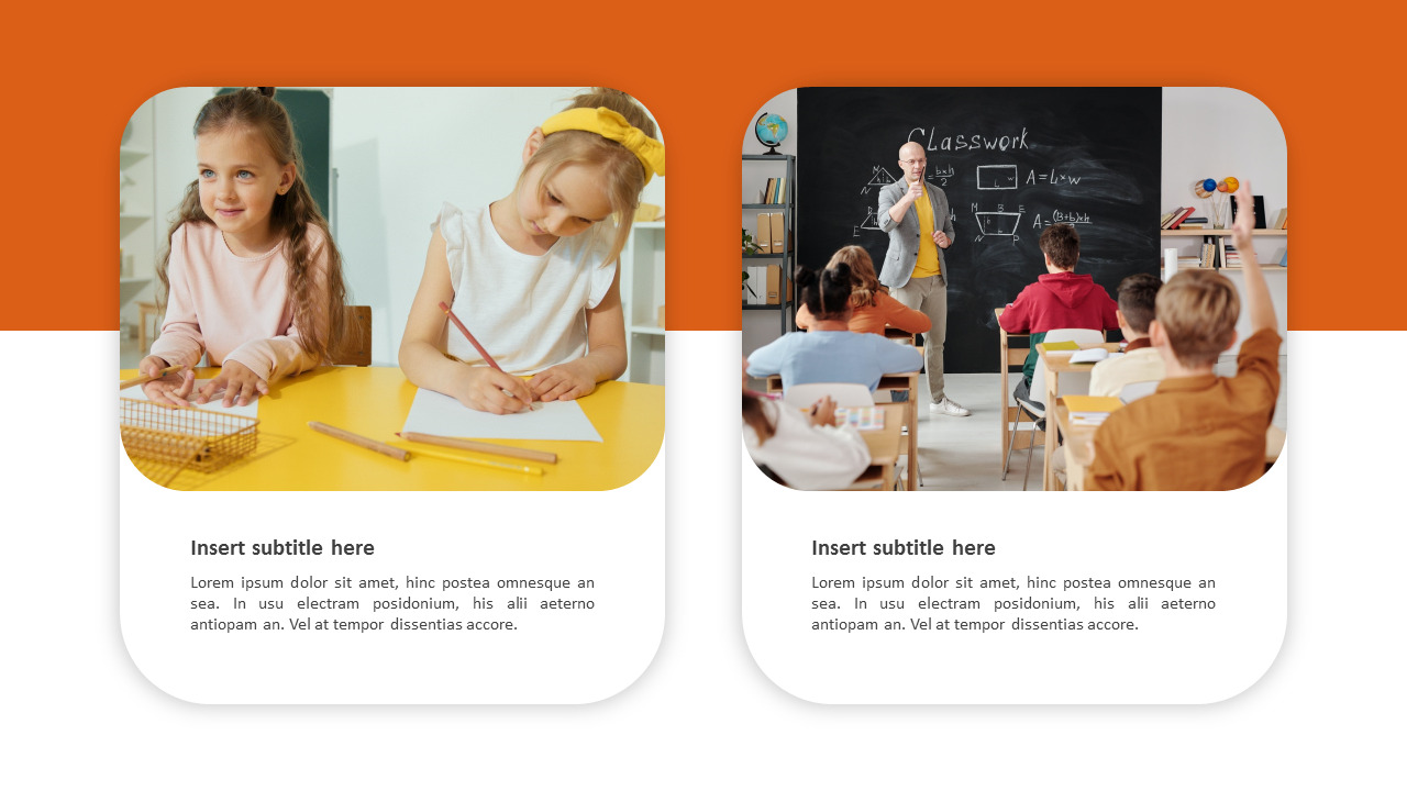 Education for all children Simple Google Slides