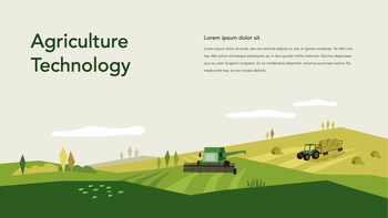 Smart Farming Technology template design