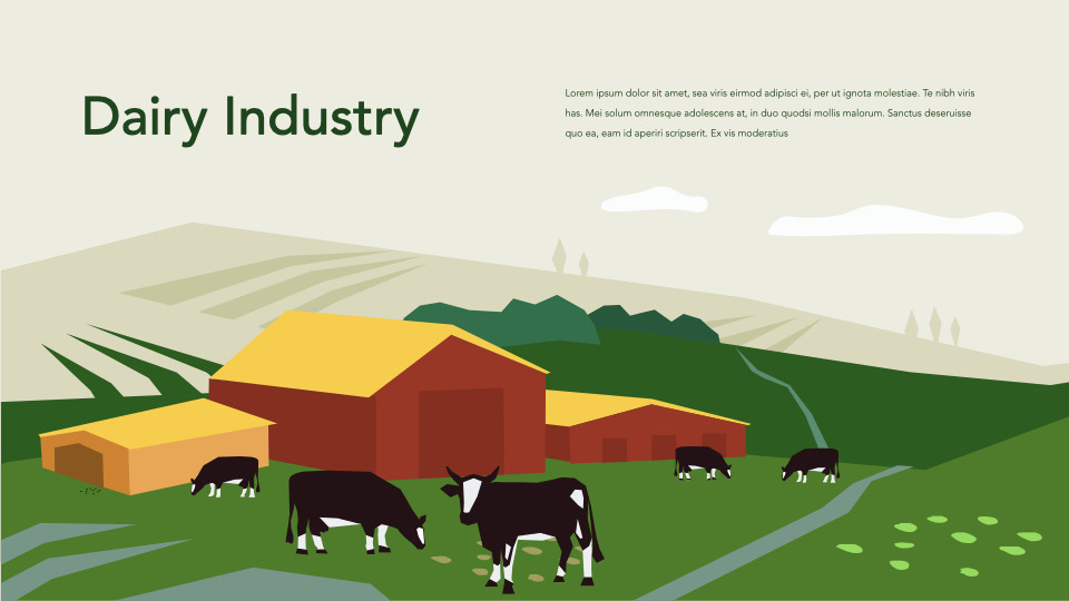 Smart Farming Technology template design