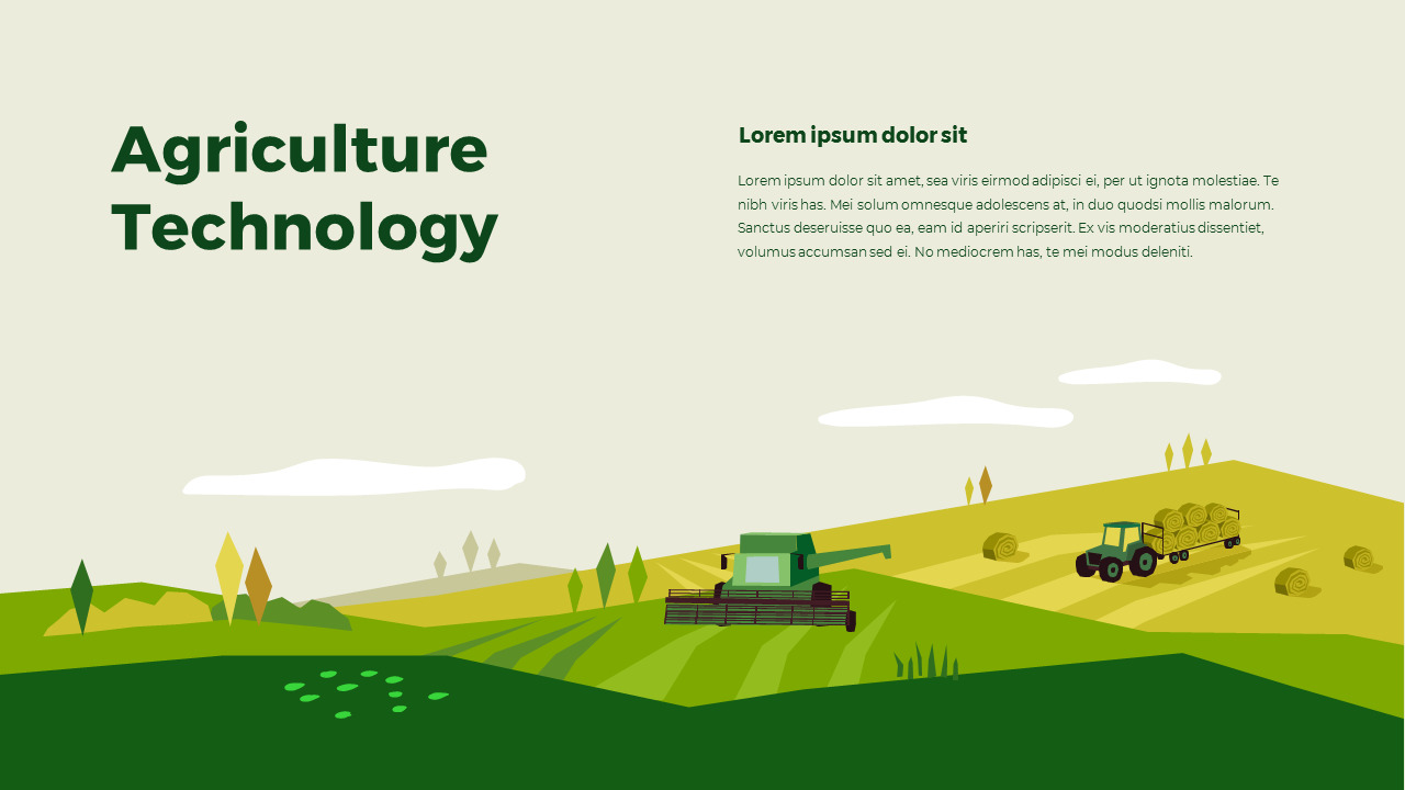 Smart Farming Technology Google Slides Themes