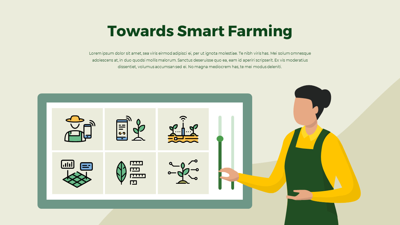 Smart Farming Technology Google Slides Themes