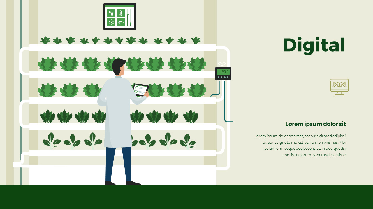 Smart Farming Technology Google Slides Themes