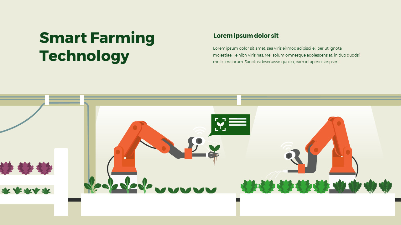 Smart Farming Technology Google Slides Themes