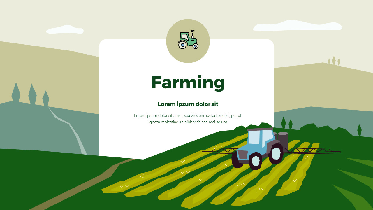 Smart Farming Technology Google Slides Themes