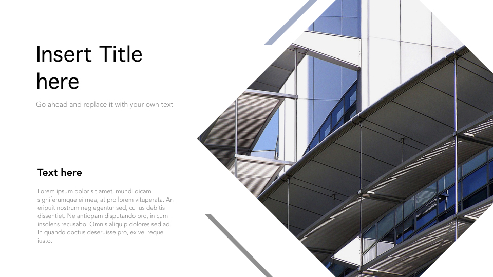 Architecture Business Simple Keynote Template
