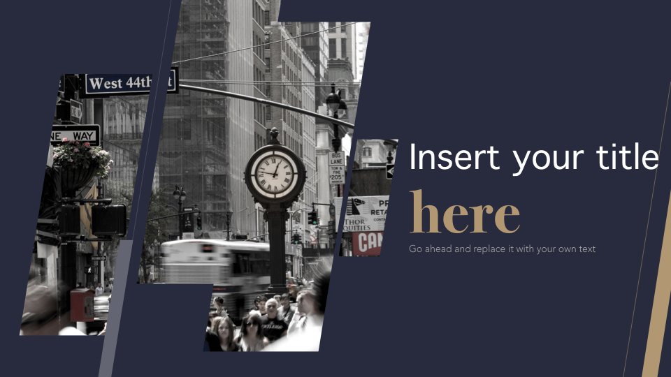 New York City Multipurpose Presentation Keynote Template
