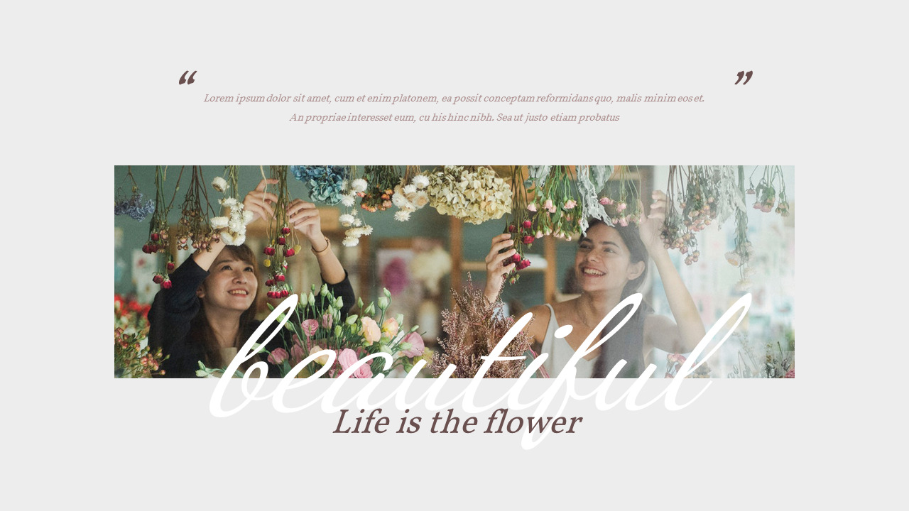 Florist Shop Simple Google Templates