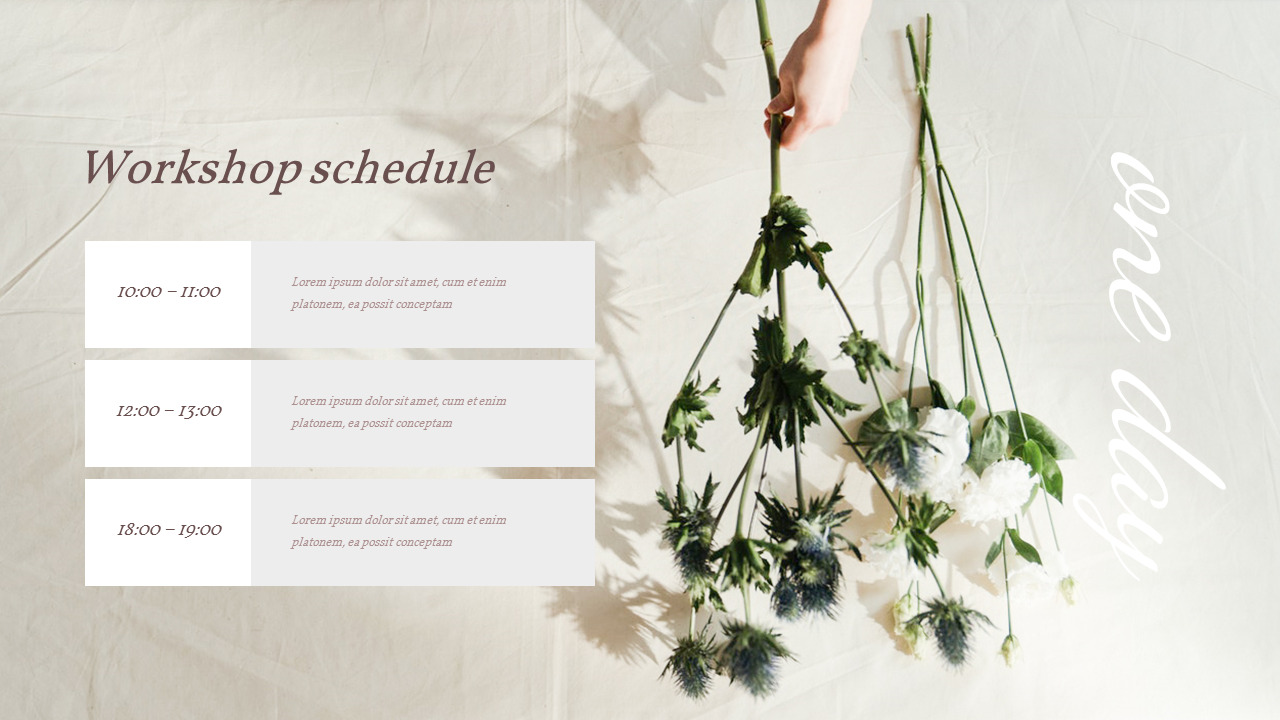 Florist Shop Simple Google Templates