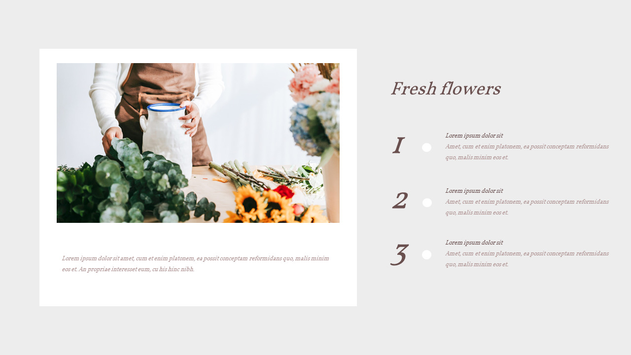Florist Shop Simple Google Templates
