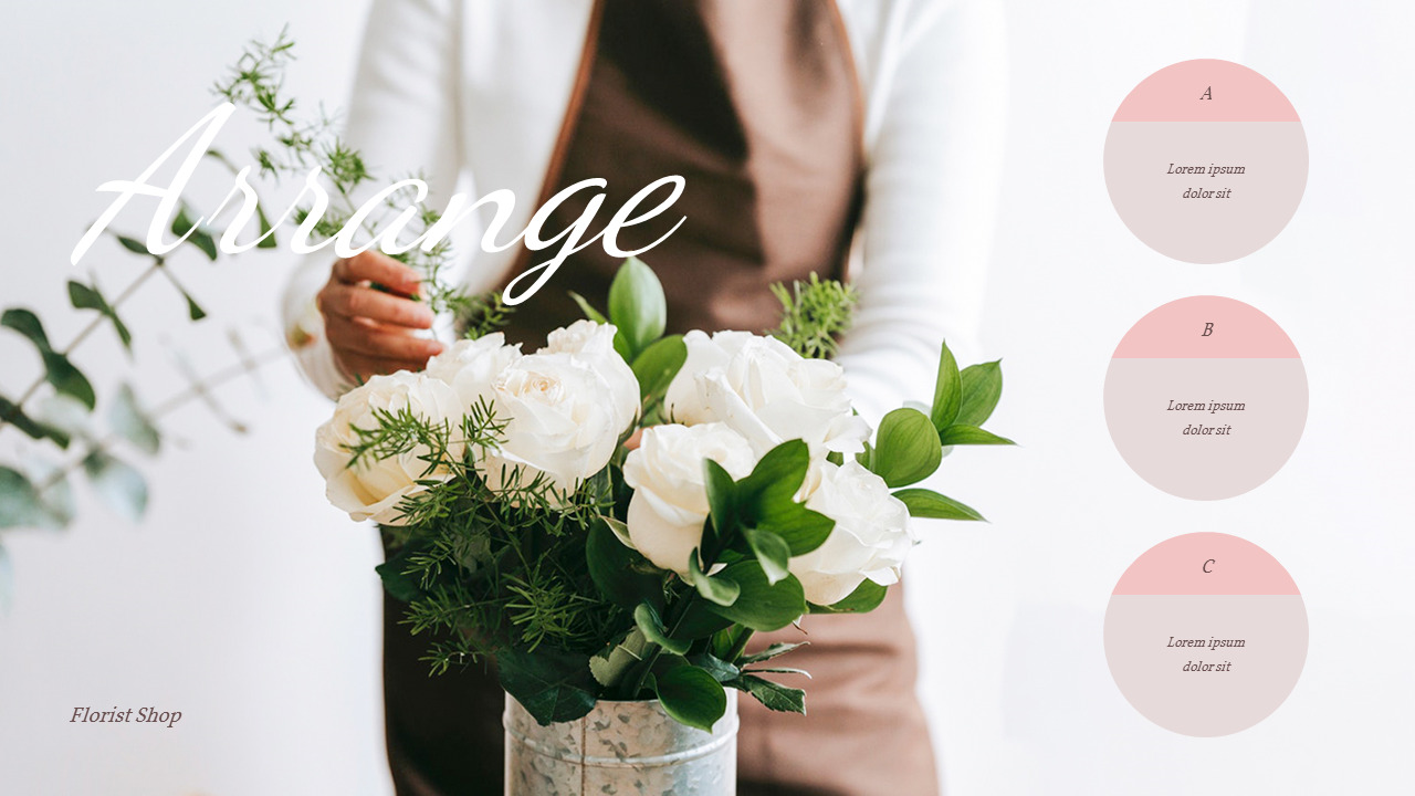 Florist Shop Simple Google Templates