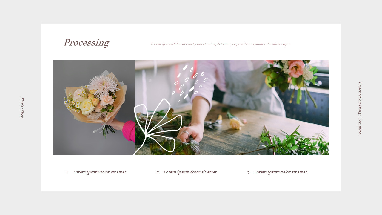 Florist Shop Simple Google Templates