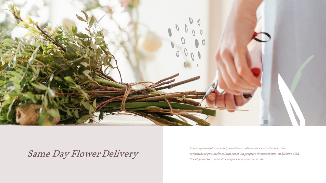 Florist Shop Simple Google Templates