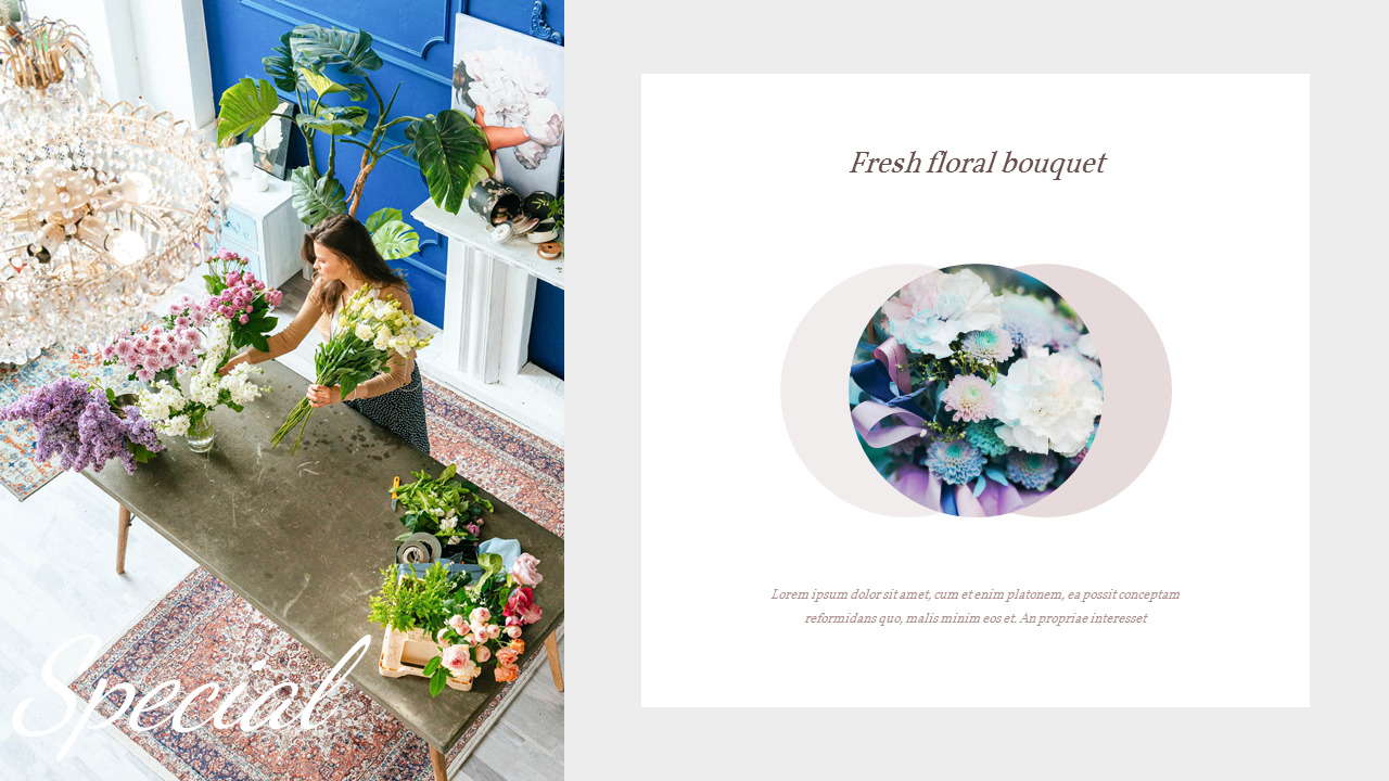 Florist Shop Simple Google Templates
