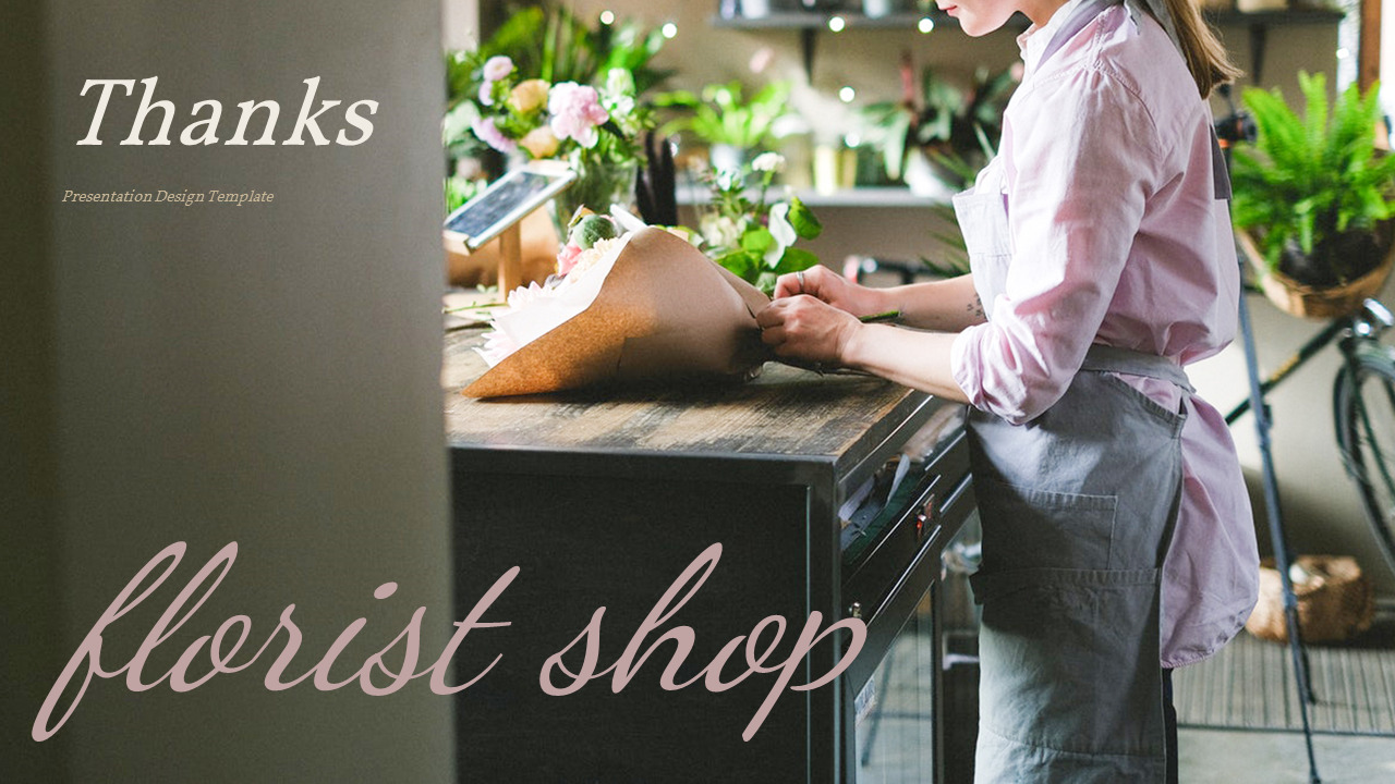 Florist Shop Simple Google Templates