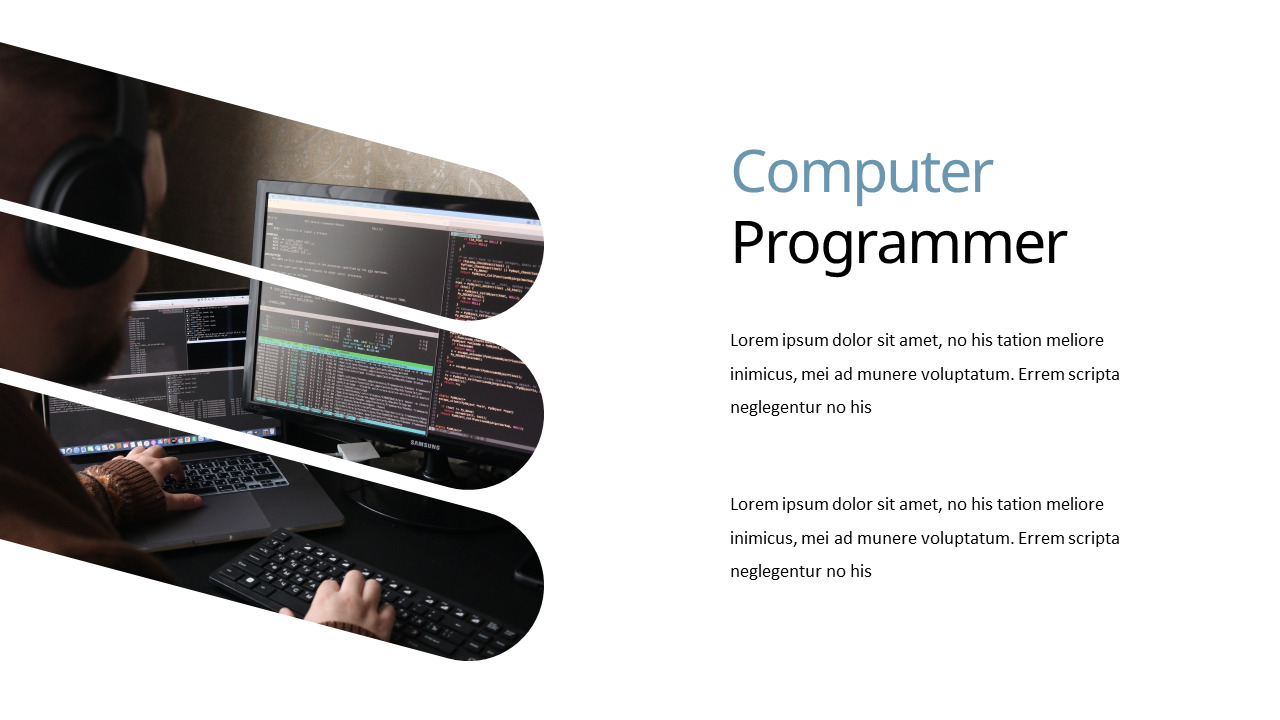 Programmer Powerpoint Templates It Commerce