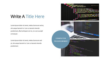 programmer PowerPoint Templates|IT/Commerce