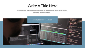 programmer PowerPoint Templates|IT/Commerce