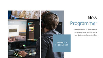 programmer PowerPoint Templates|IT/Commerce