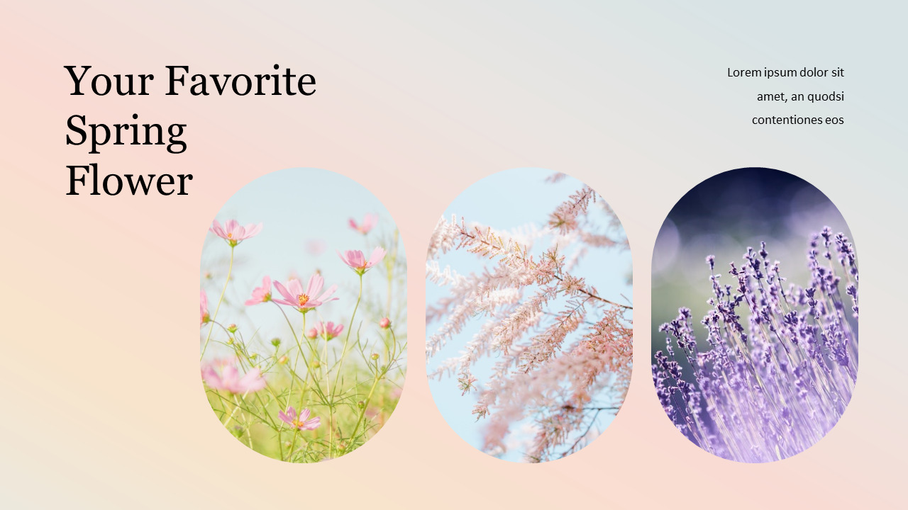 Spring Garden team presentation template|Lifestyle|Google Slides