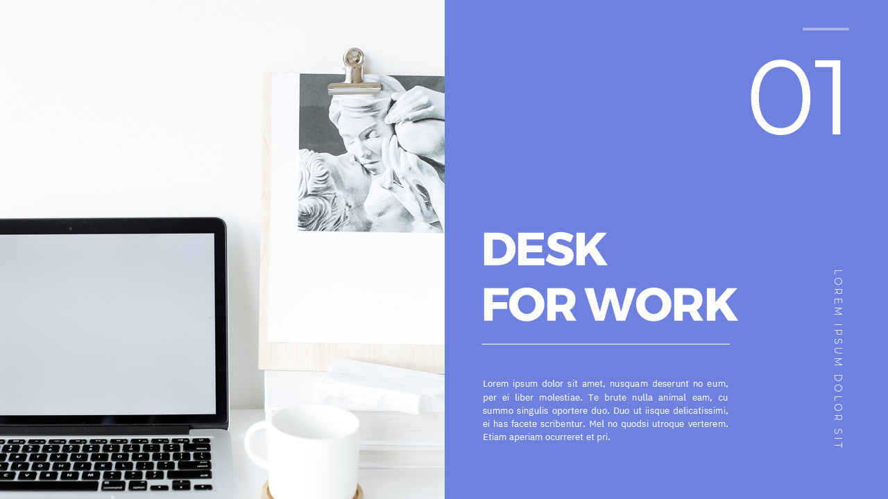 Work Environment slide template