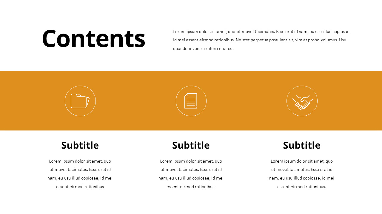 Soluzione aziendale I migliori modelli PPT