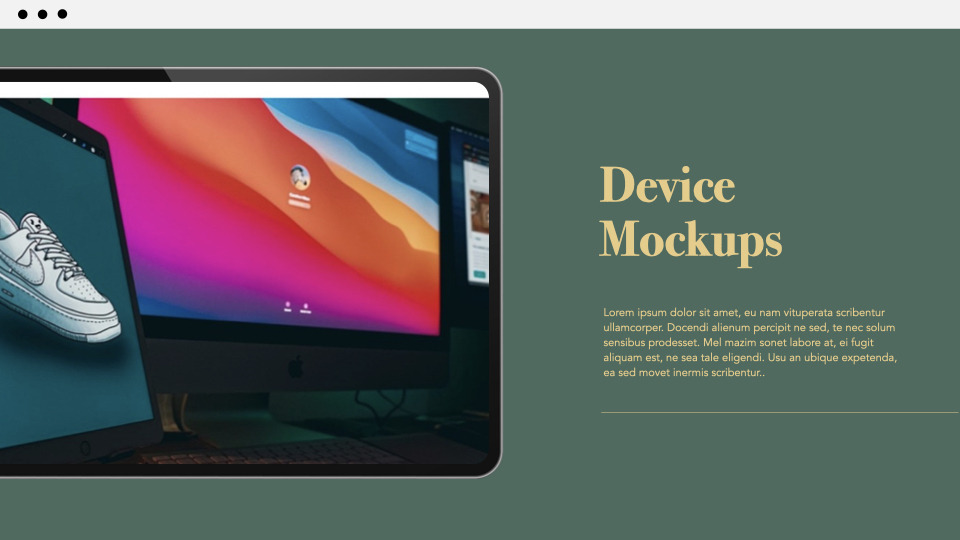 Digital Art company profile template design|IT/Commerce|Keynote