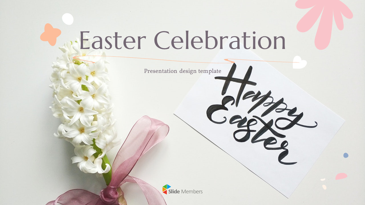 Easter Celebration PowerPoint Templates for Presentation